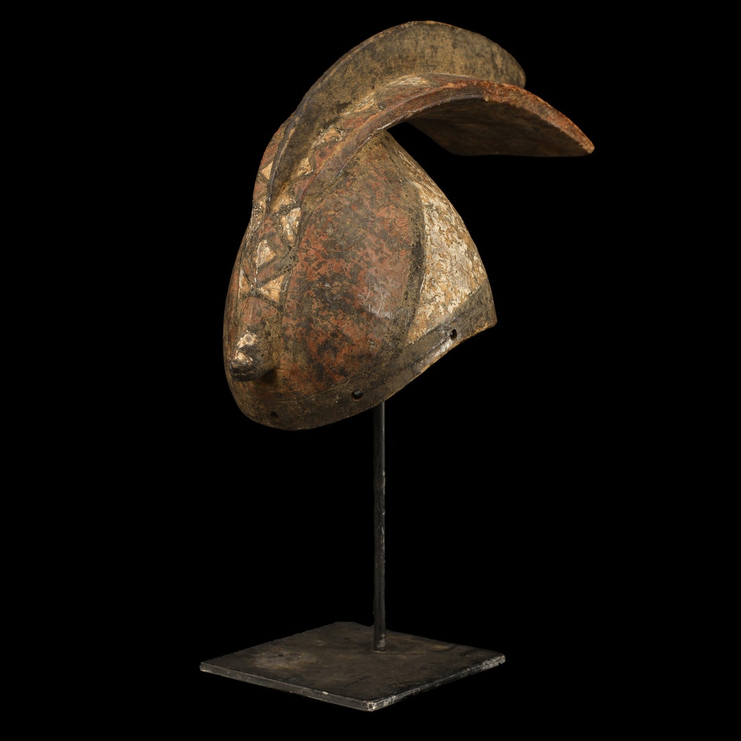 African Bobo Mask on Display Stand 12 - Etsy