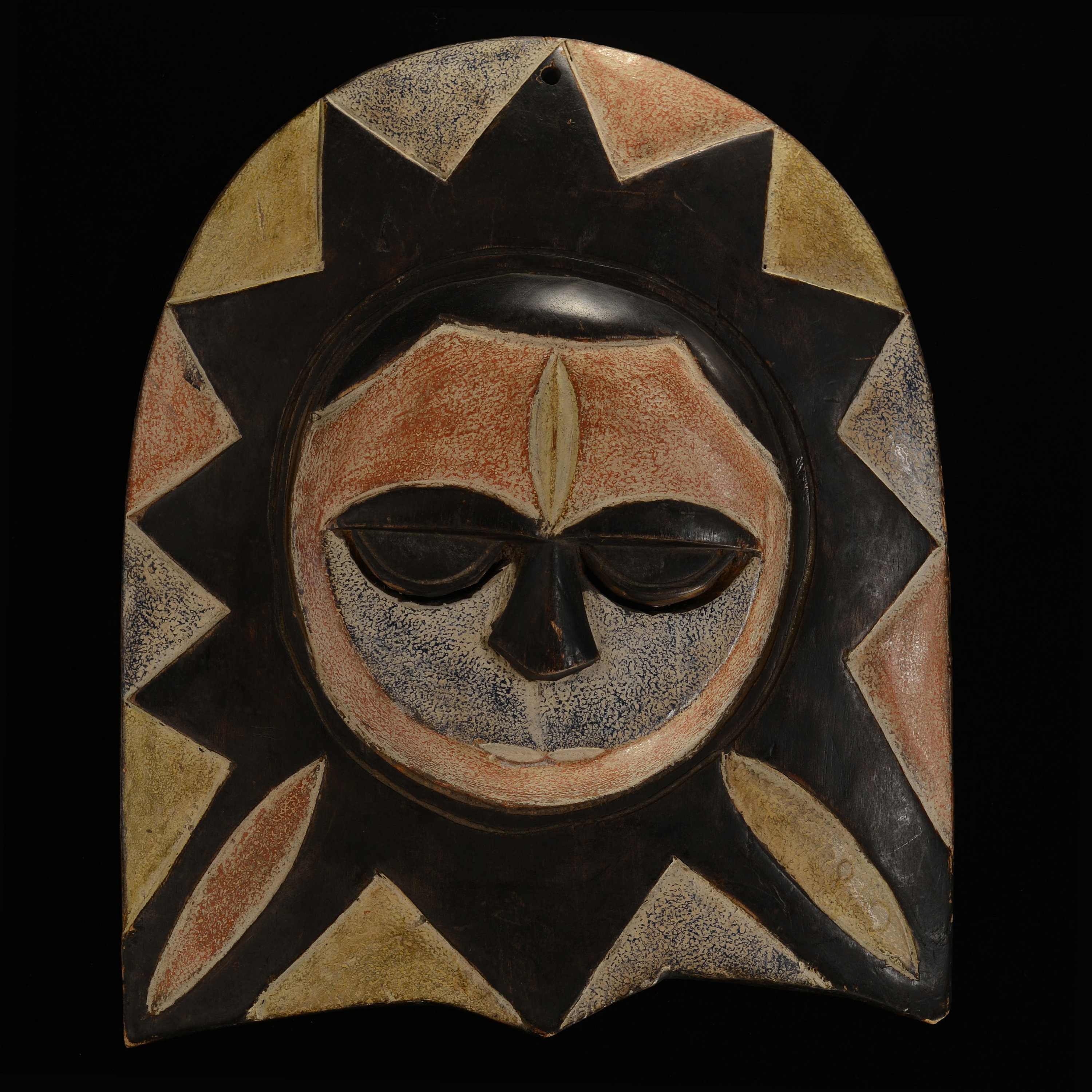 African Teke Mask 46 Great Wall Hanging - Etsy