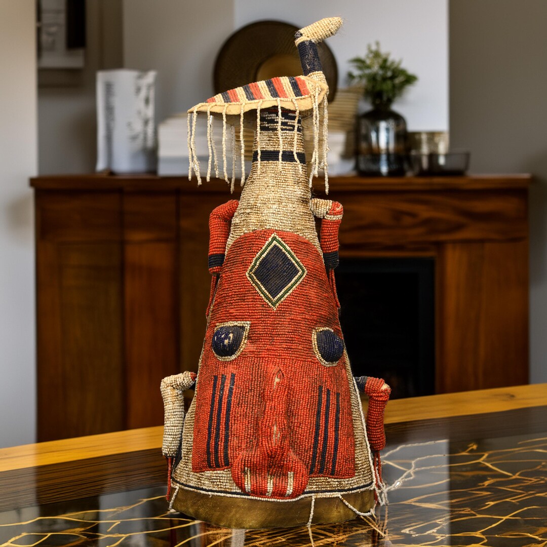 African Yoruba King's Crown - Etsy