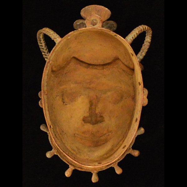 African Benin Bronze Mask 16 - Etsy