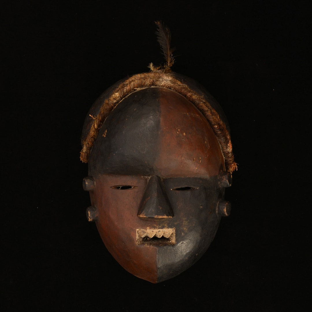 African Yaka Mask 10 Great Wall Hanging or on a Display Stand - Etsy