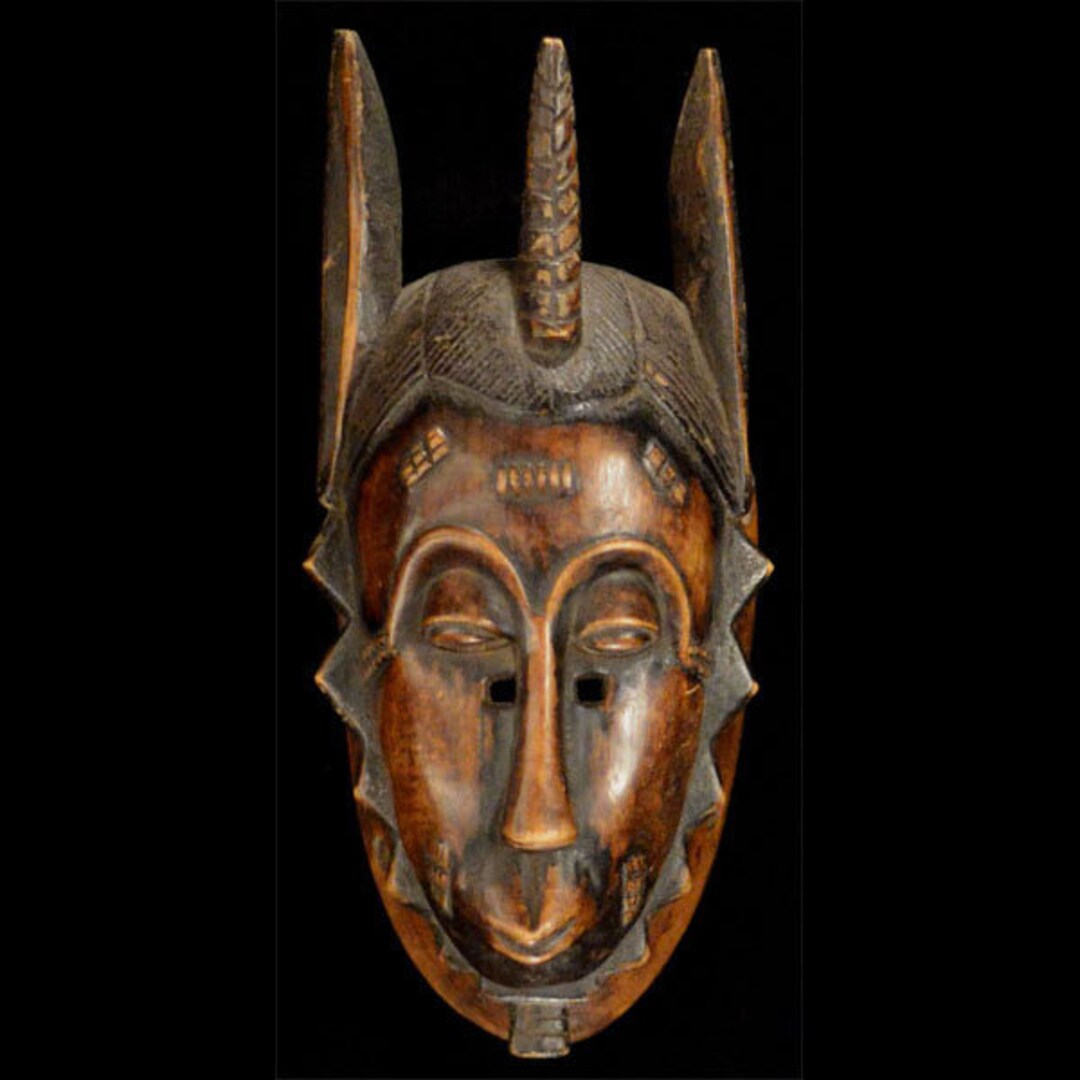 African Yaure Mask 21 - Etsy