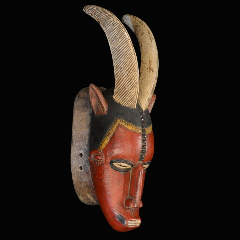 African Guro Mask 70 Great Wall Hanging - Etsy