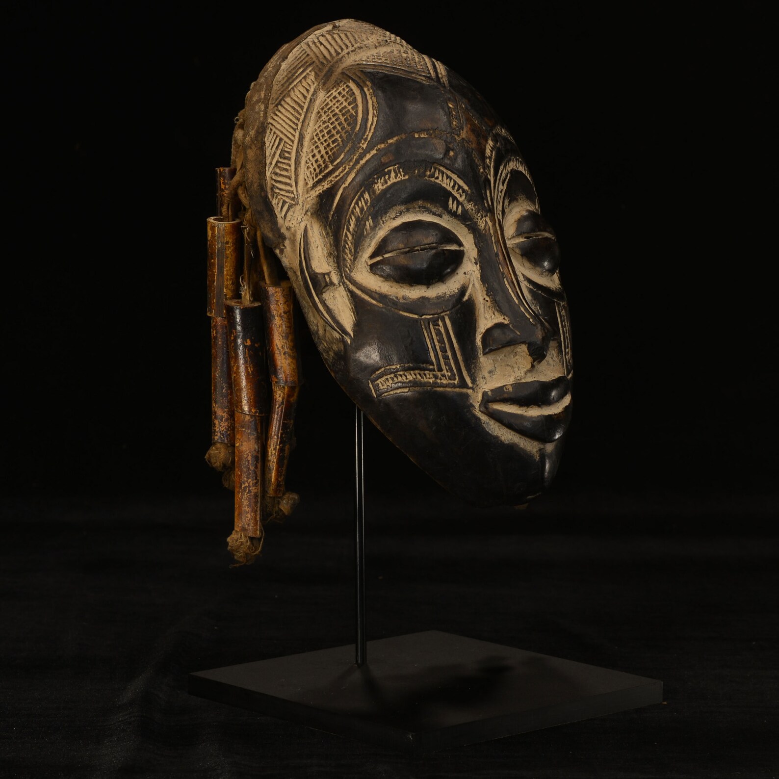 African Rasta Mask 43 on Display Stand - Etsy