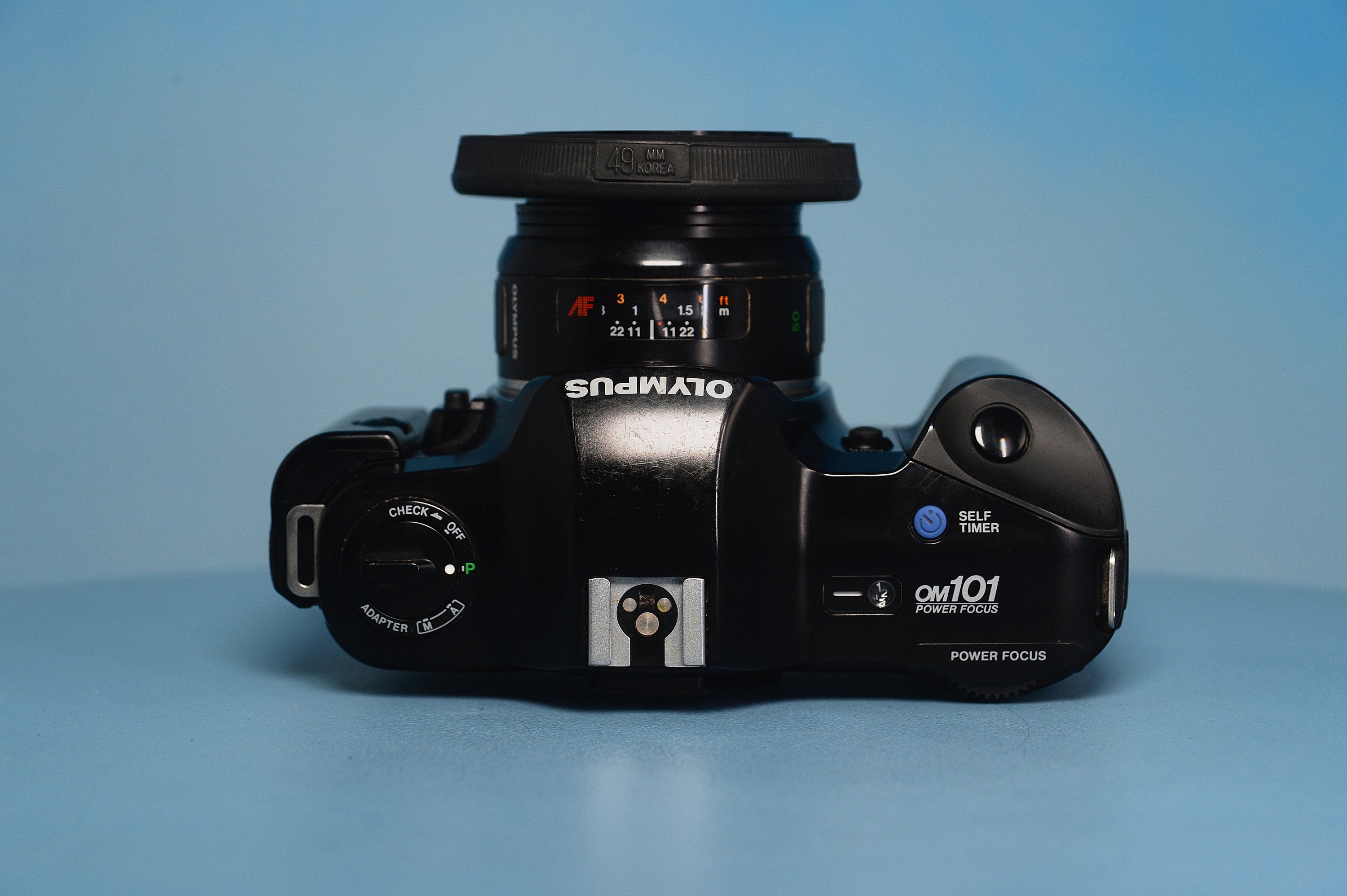 Olympus OM-101 Powerfocus Automatic SLR 35mm Vintage Film - Etsy