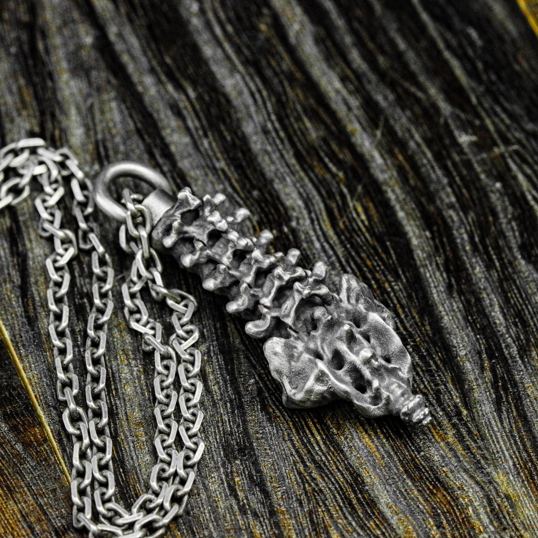 Spine Death Horror Skeleton, Pet Hair Ashes Urn Necklace Pendant Coffin ...