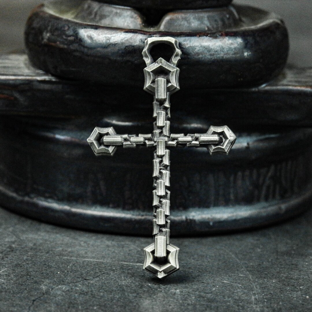 Saint Cross Exorcism Holy God Lord Peace Chain Brave Courage Symbol ...