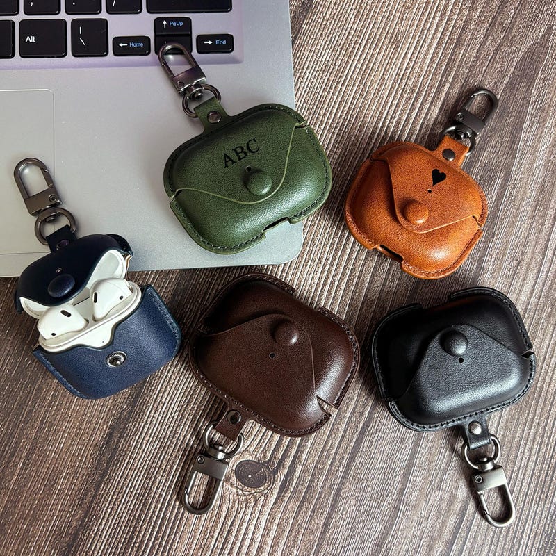 Leather AirPod Case - Etsy