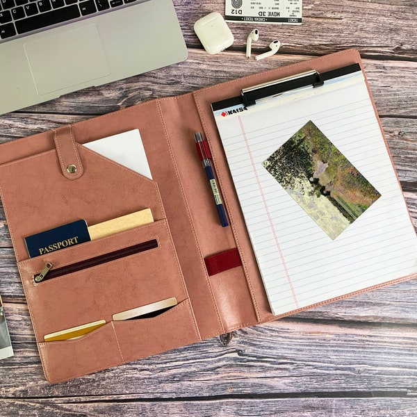 Leather Padfolio - Etsy