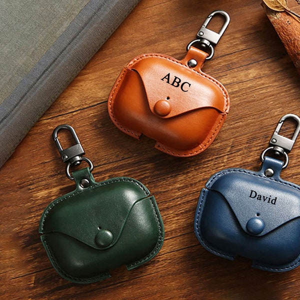 Leather AirPod Case - Etsy