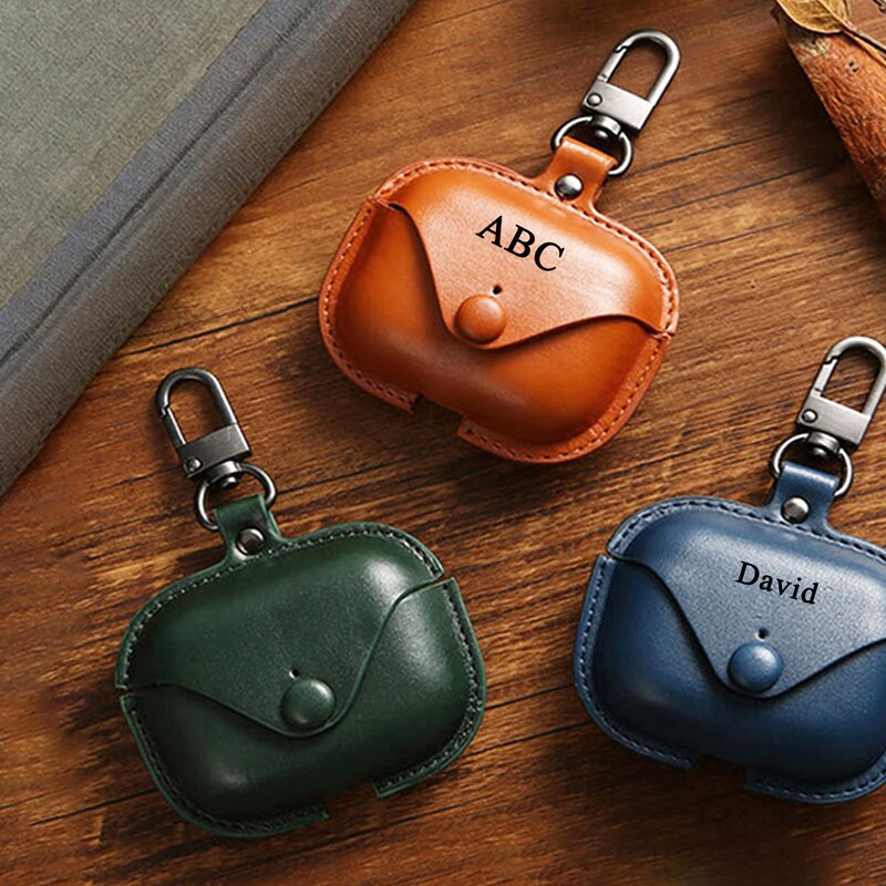 Leather AirPod Case - Etsy