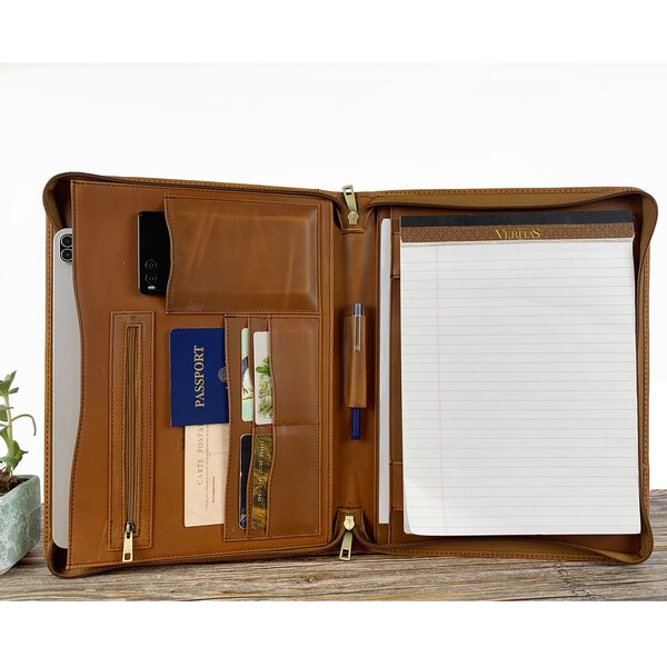 Leather Letter Folder - Etsy