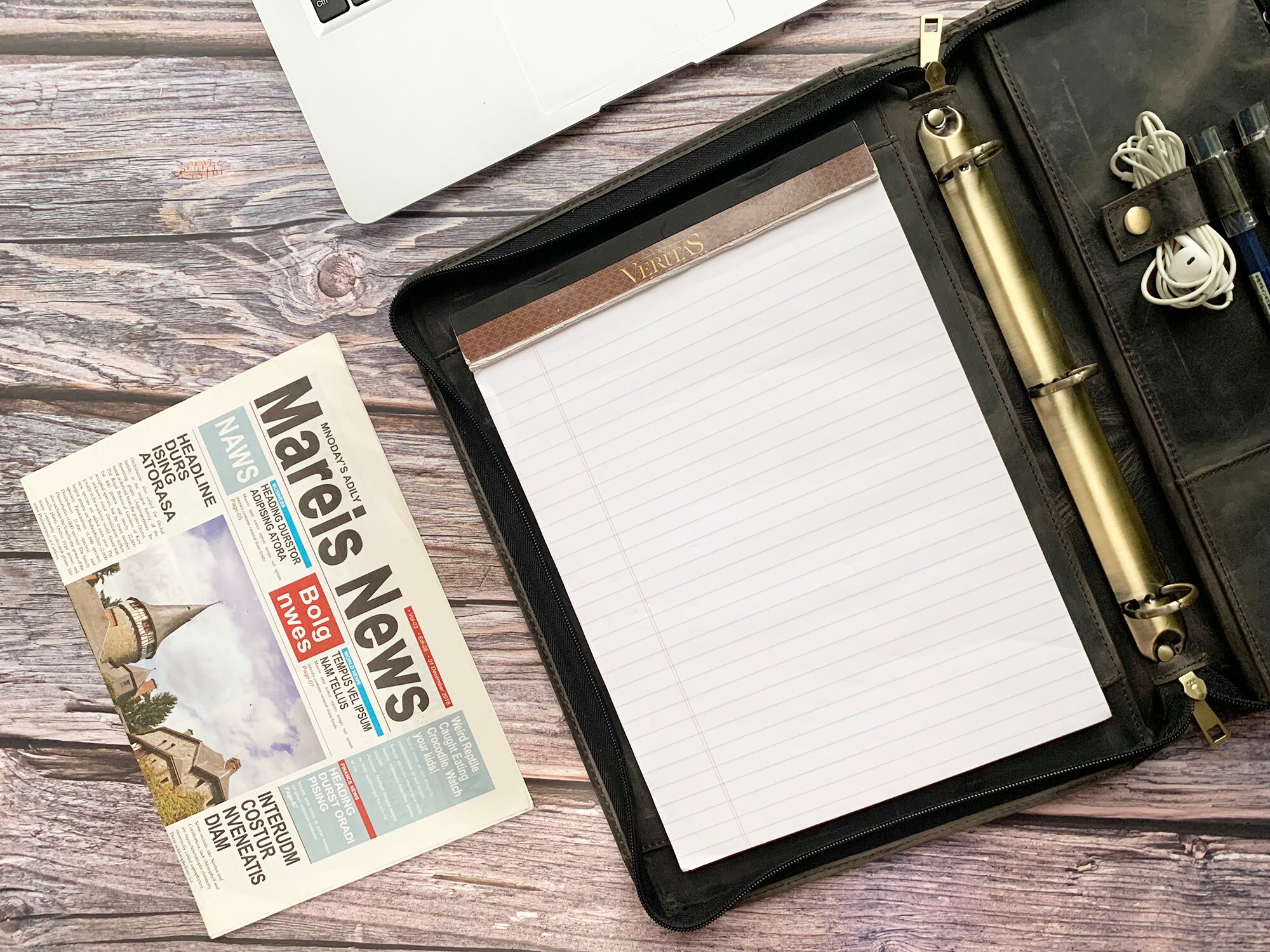 Left Handed Portfolio for Men Letter Size Notepad Leather - Etsy