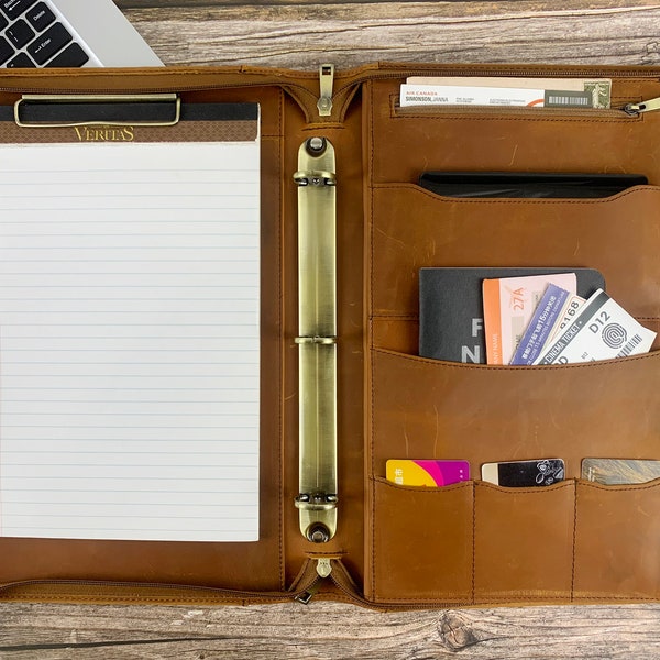 Leather Folder - Etsy