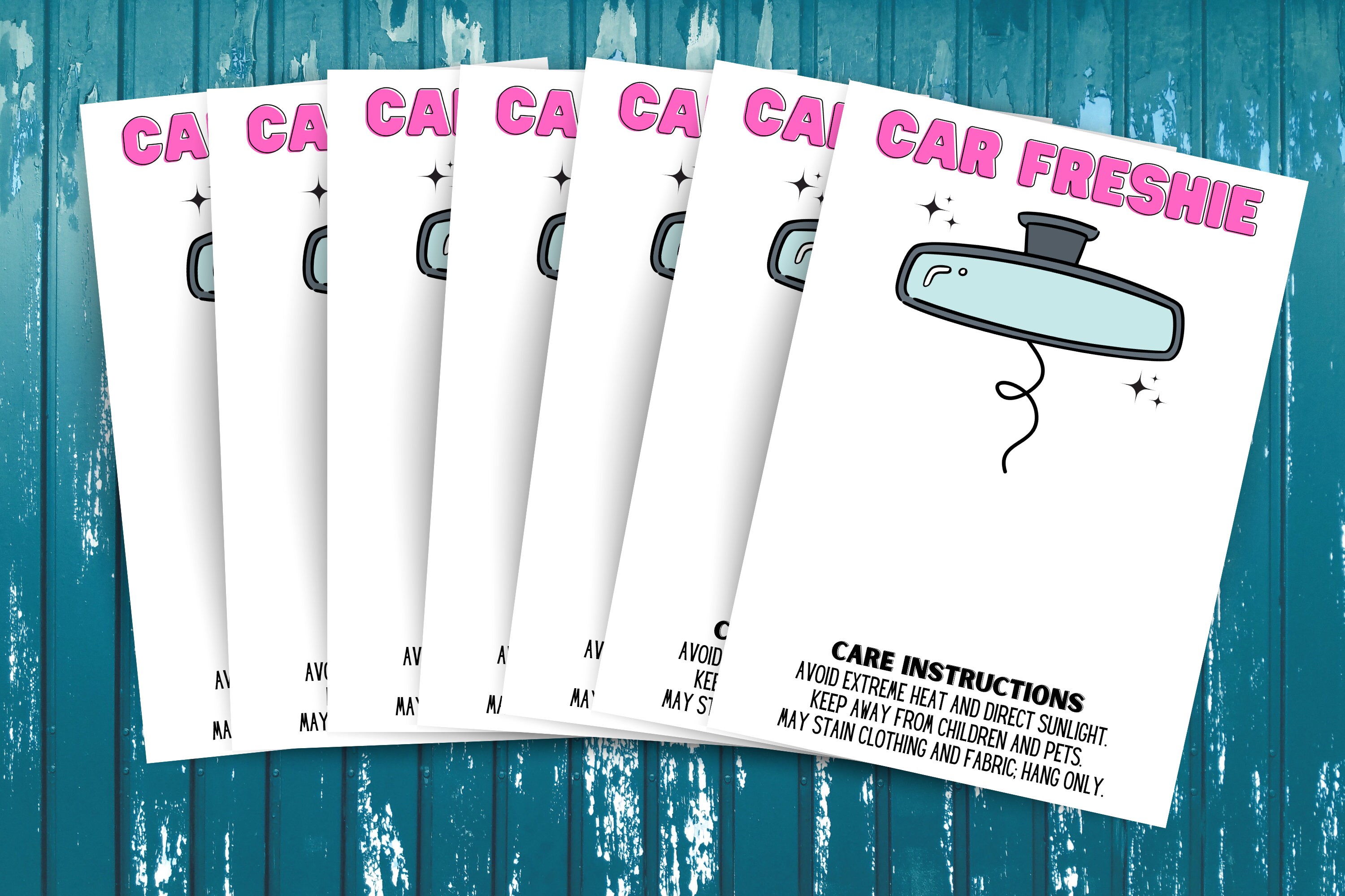 Archivo PNG imprimible de Freshie Card prospecto para - Etsy México