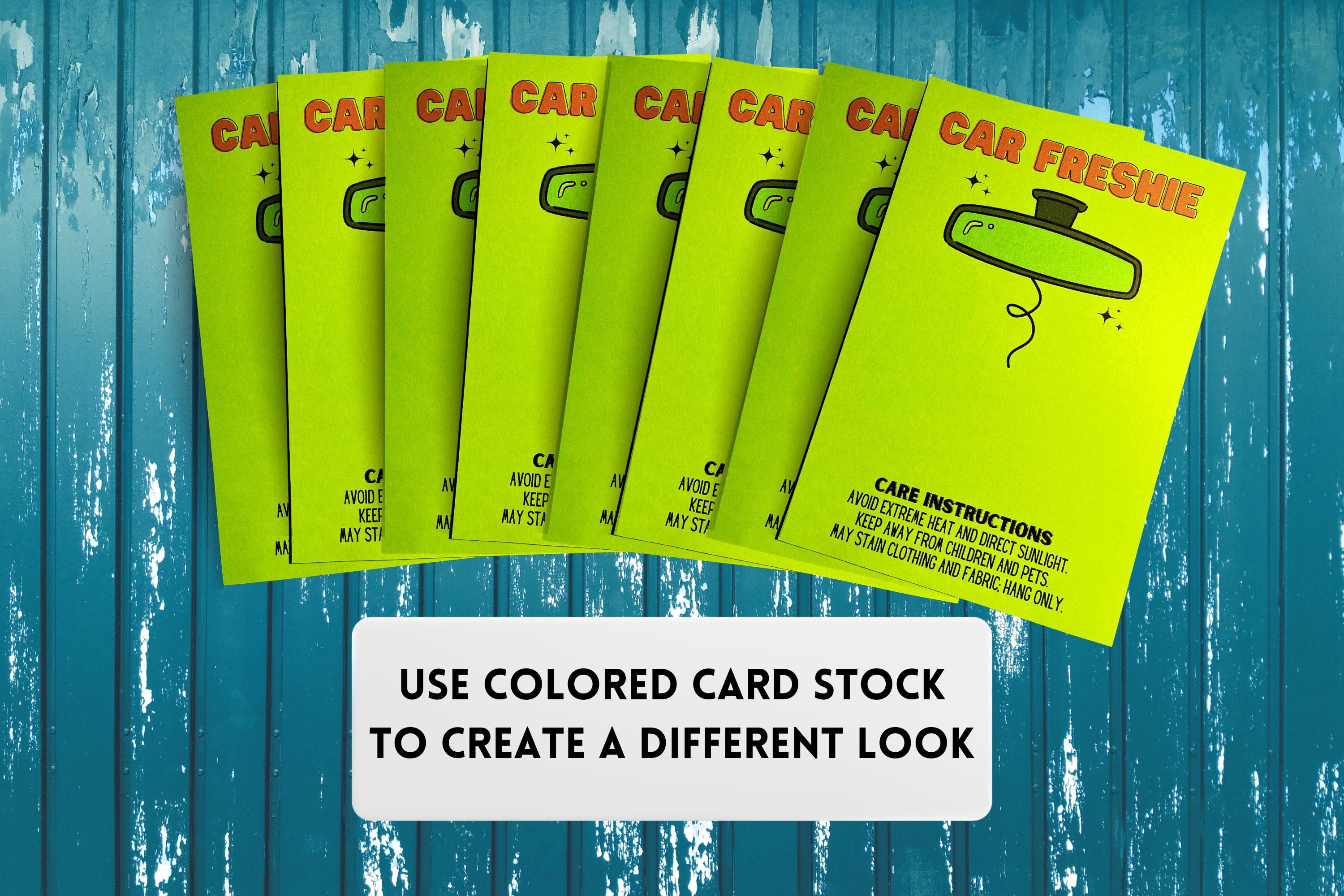 Archivo PNG imprimible de Freshie Card prospecto para - Etsy México