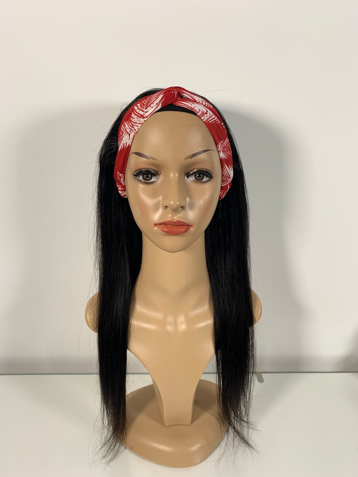 Headband Wig Uk Straight Wig Chemo Wig Human Hair Wig Etsy