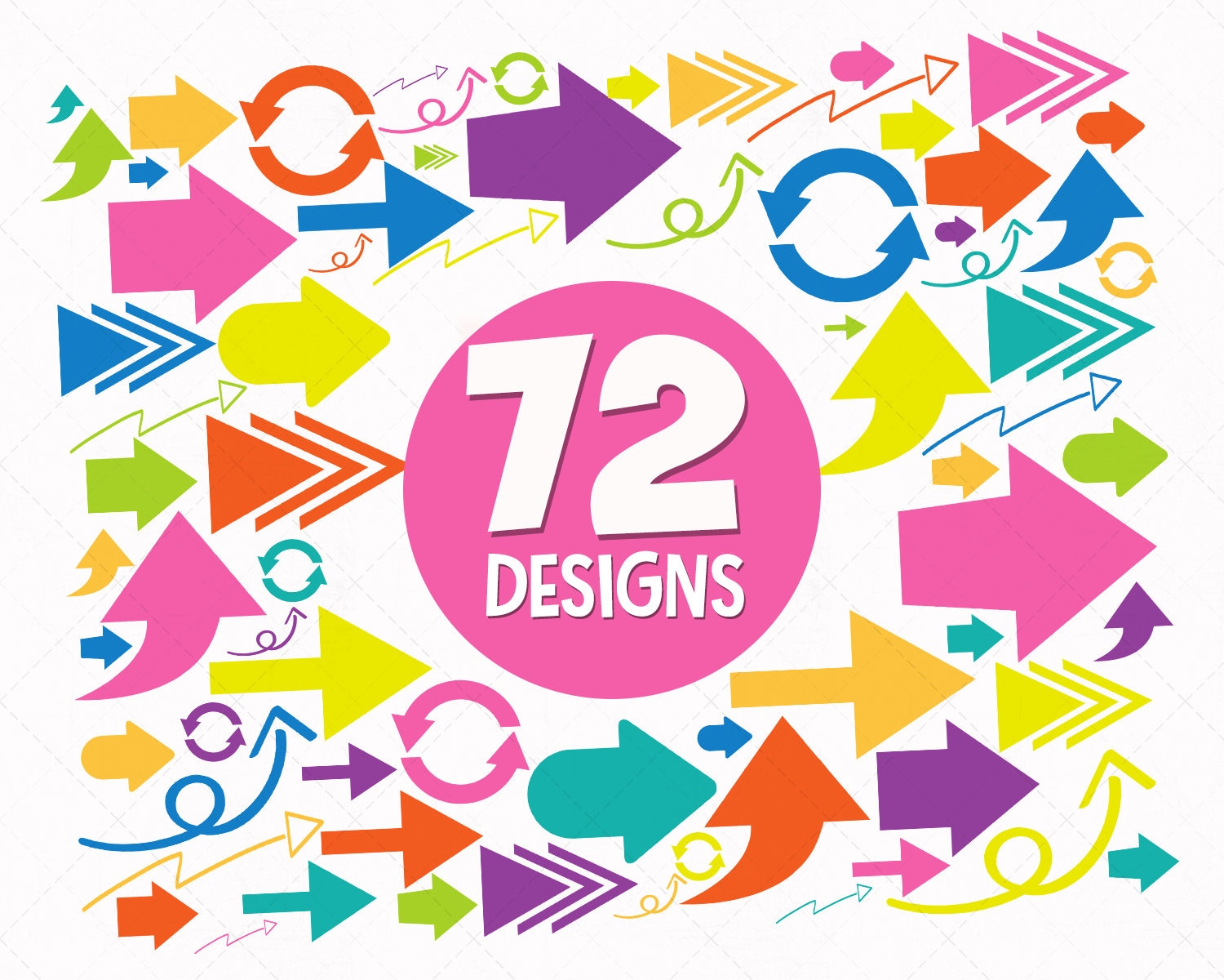 Customizable Arrows Clipart