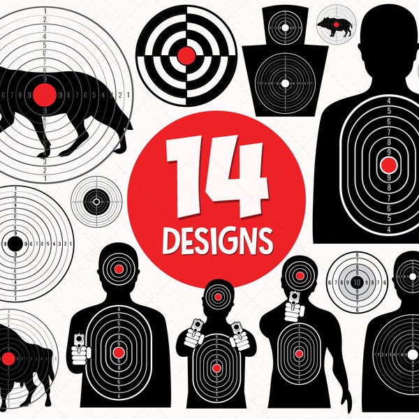 Shooting Target - Etsy