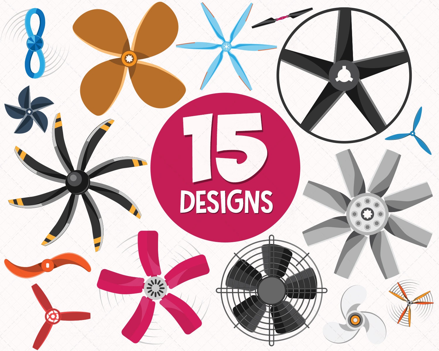 Fan Propeller Clipart