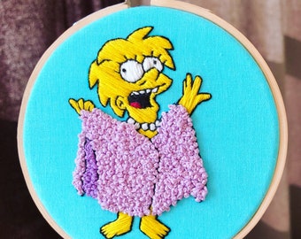 Lisa Simpson Lizard Queen - Etsy UK