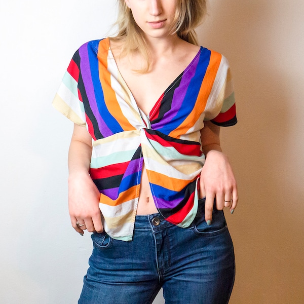 Belly Open Blouse - Etsy