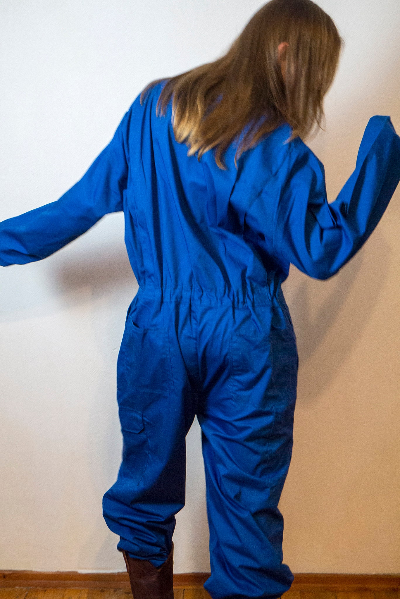Navy Blue Workwear From Norway / 90s Work Unisex Coverall / - Etsy