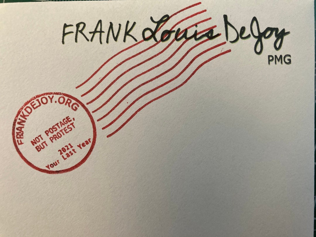 Frankdejoy.org Protest Envelopes - Etsy