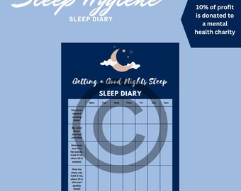 Sleep Hygiene Printable - Etsy