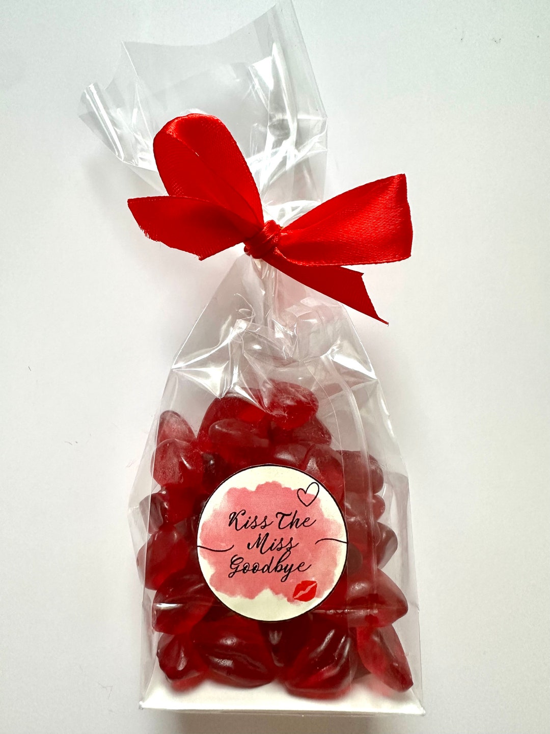 Kiss the Miss Goodbye Hen Do Party Sweet Bag/ Hen Do Favours - Etsy