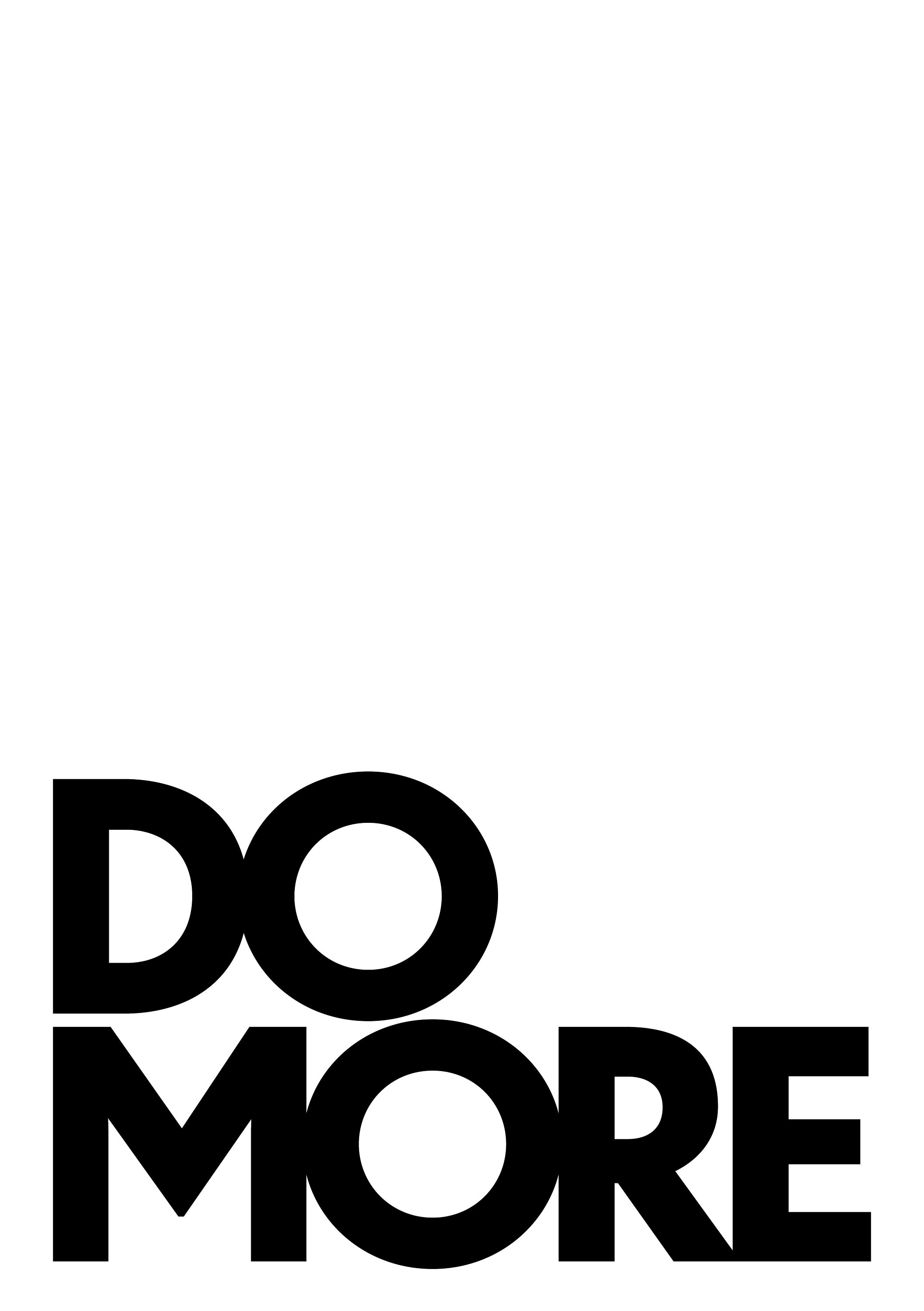Do More Wall Art Motivational Poster Inspirational Quote - Etsy