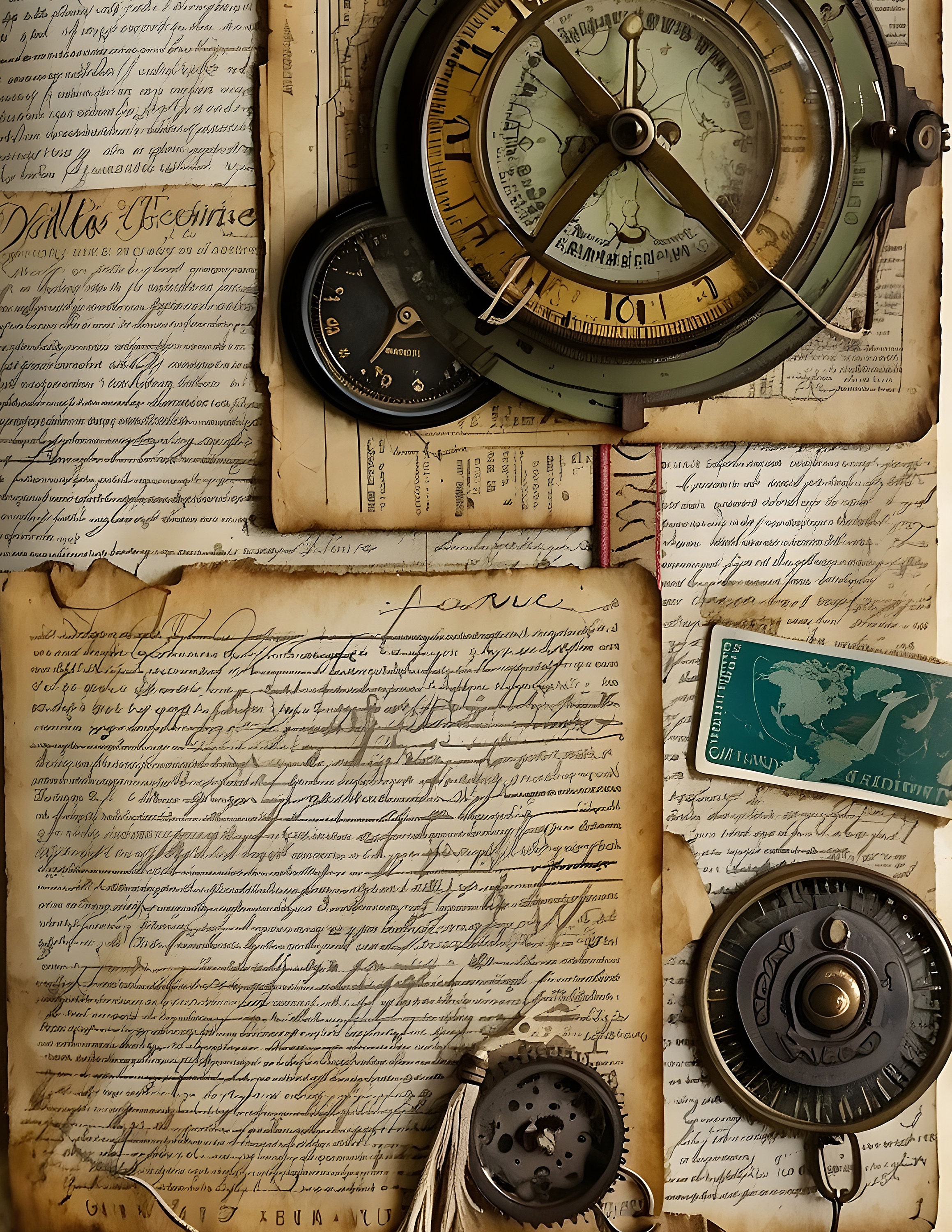 Vintage Travel Ephemera Collection for Memory Keeping & Scrapbooking ...