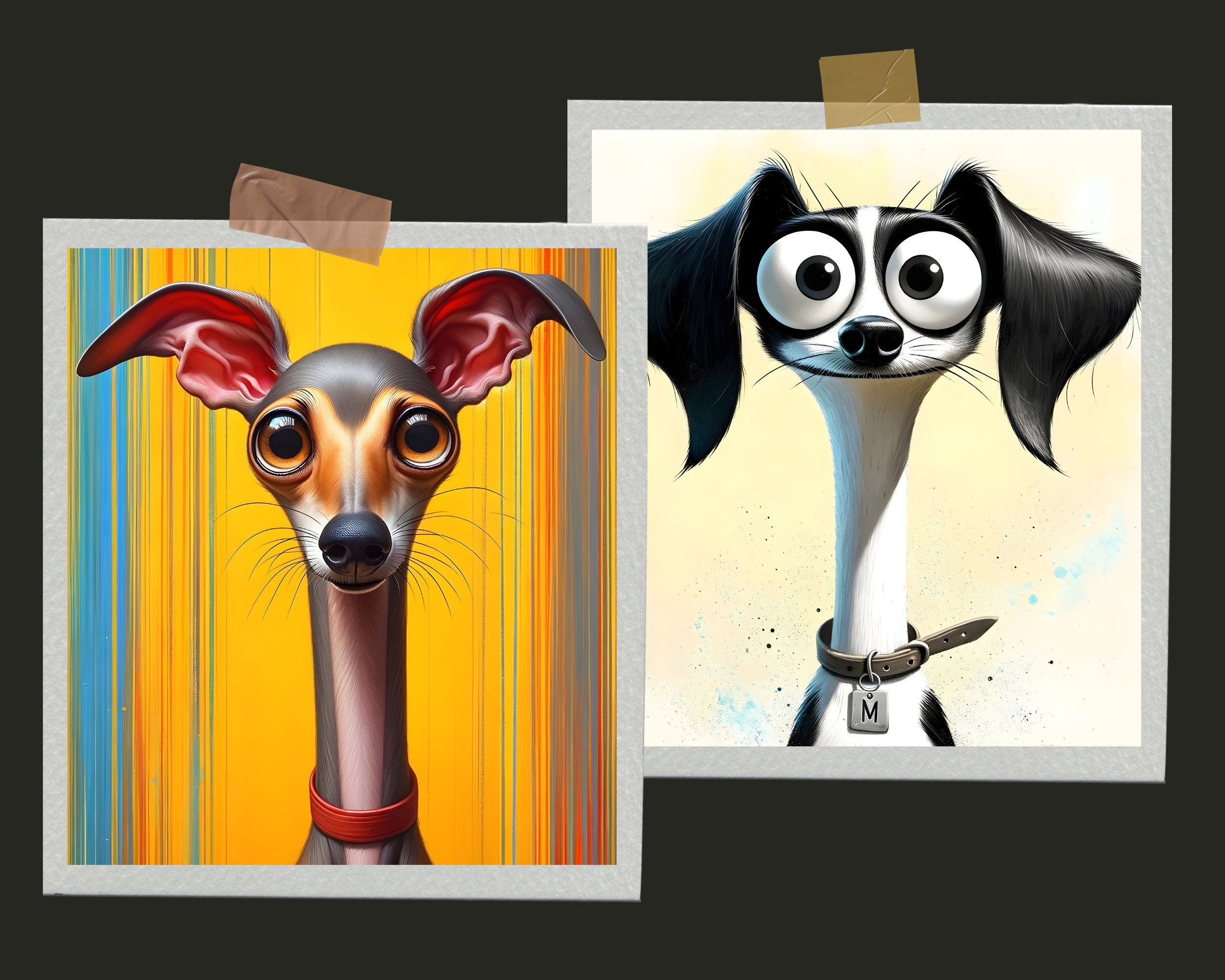 10 Goofy Dog Printables, Funny Dog Images, 300dpi, Printable Download ...