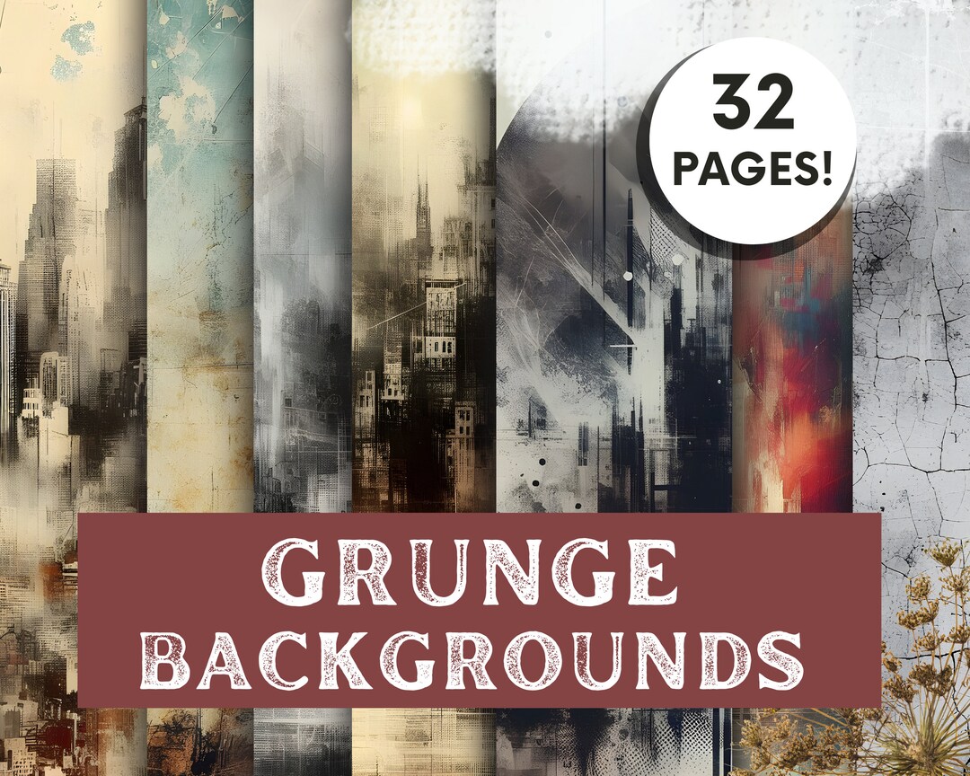 Industrial, Grunge, Printable Papers, Junk Journal, Steampunk, Grungy ...