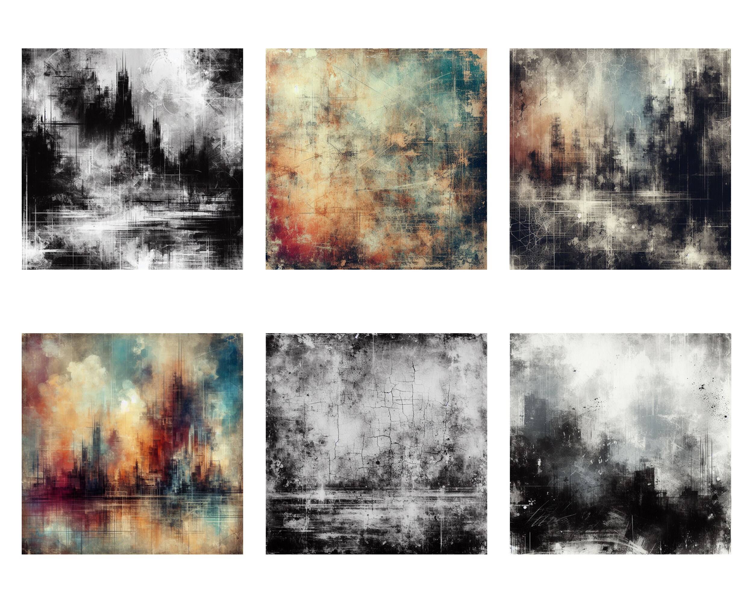 Industrial, Grunge, Printable Papers, Junk Journal, Steampunk, Grungy ...