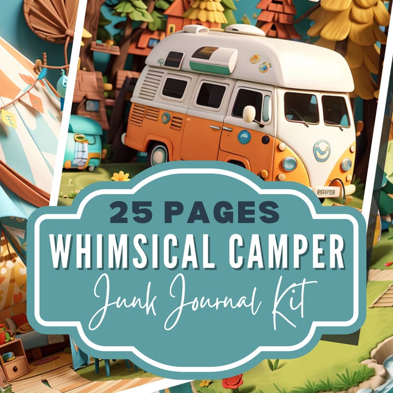 Camper Journal Printable - Etsy