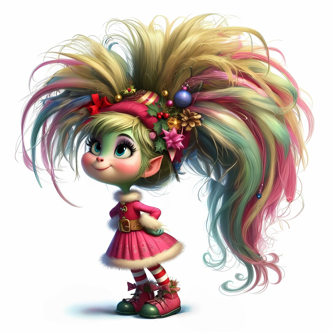 Watercolor Whimsical Christmas Clipart, Commercial Use, Cute Christmas ...