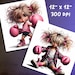 15 Whimsical Boxer Girl Clipart, Commercial Use, Cute Whimsical Boxer ...