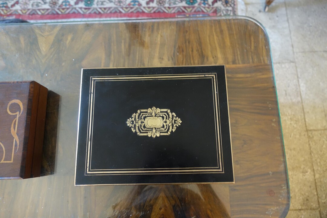 Napoleon III Antique French Game Box - Etsy