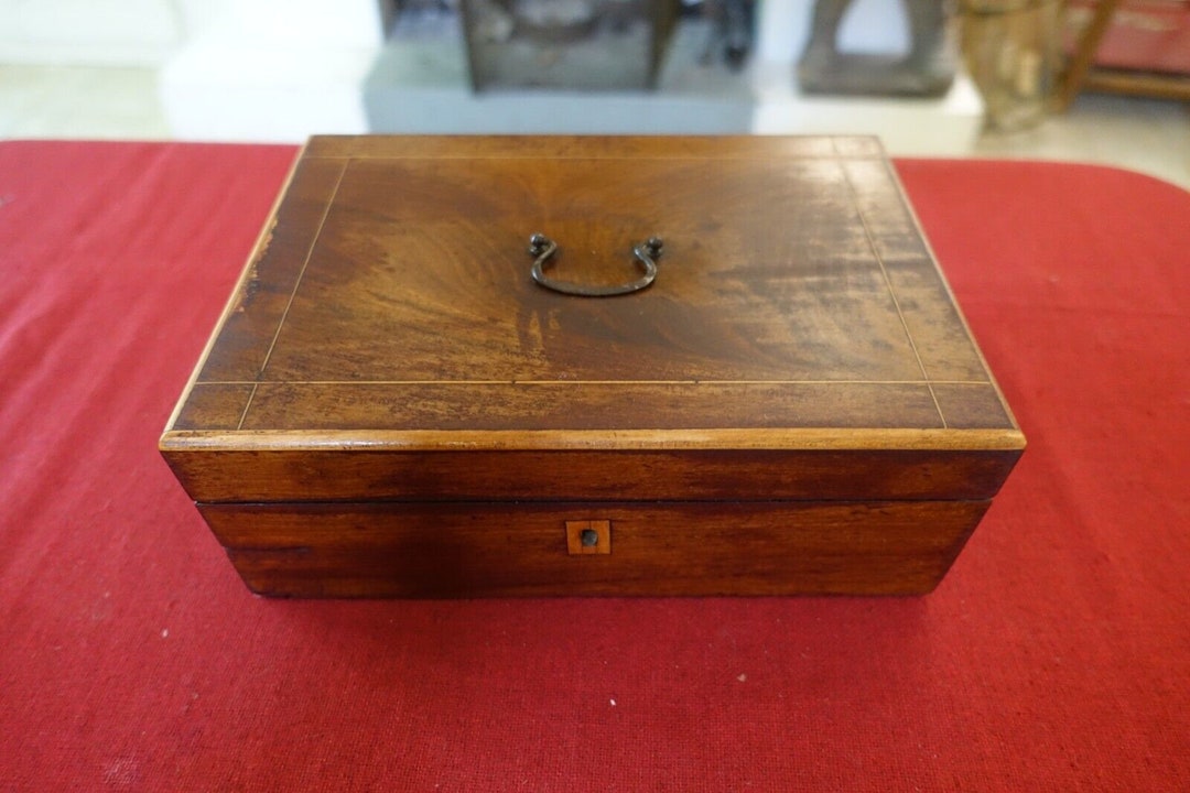 19th Century Sewing/jewelry Box - Etsy