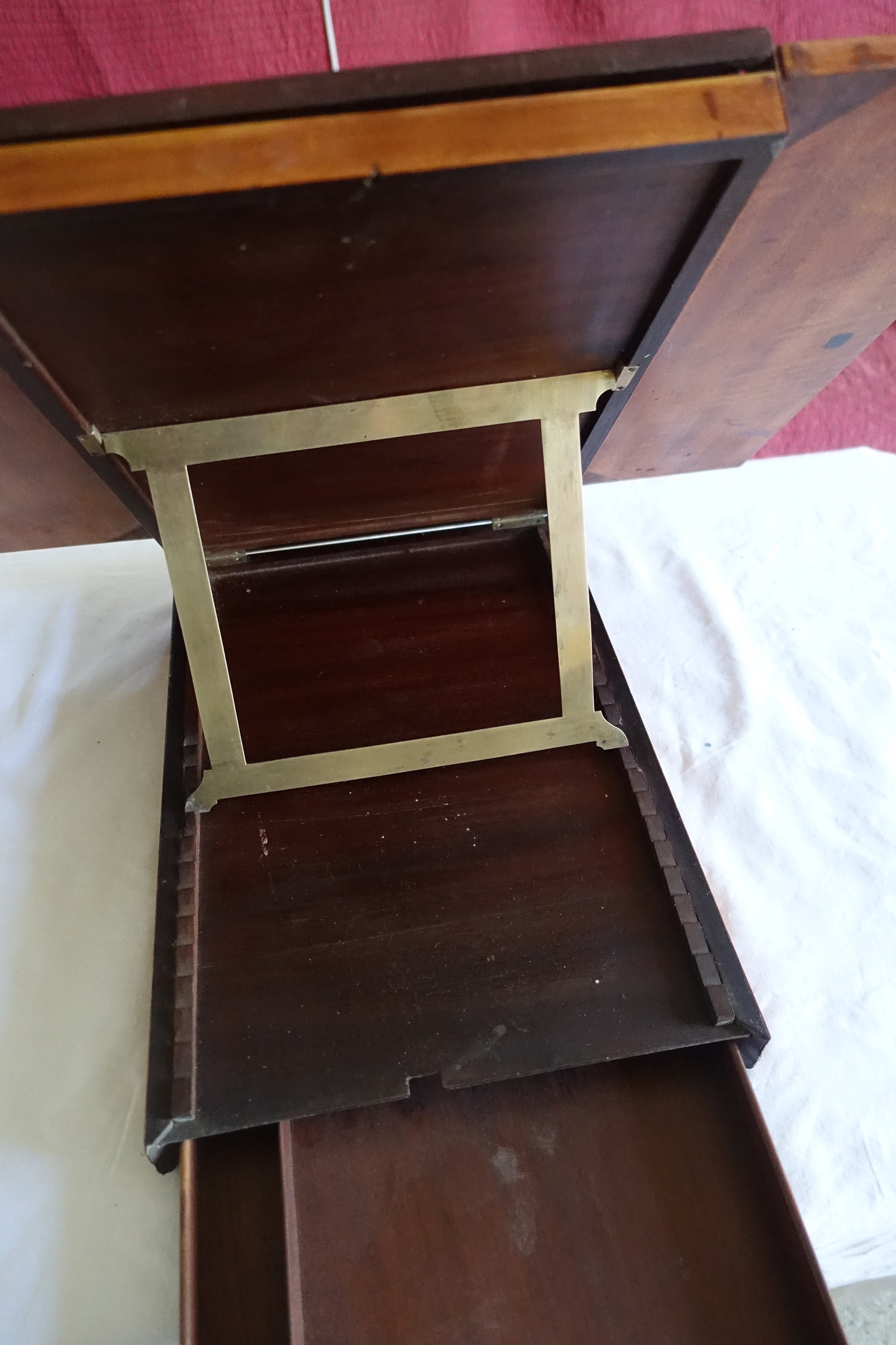Rare Antique Two-tone Mahogany Drawing Easel - Etsy
