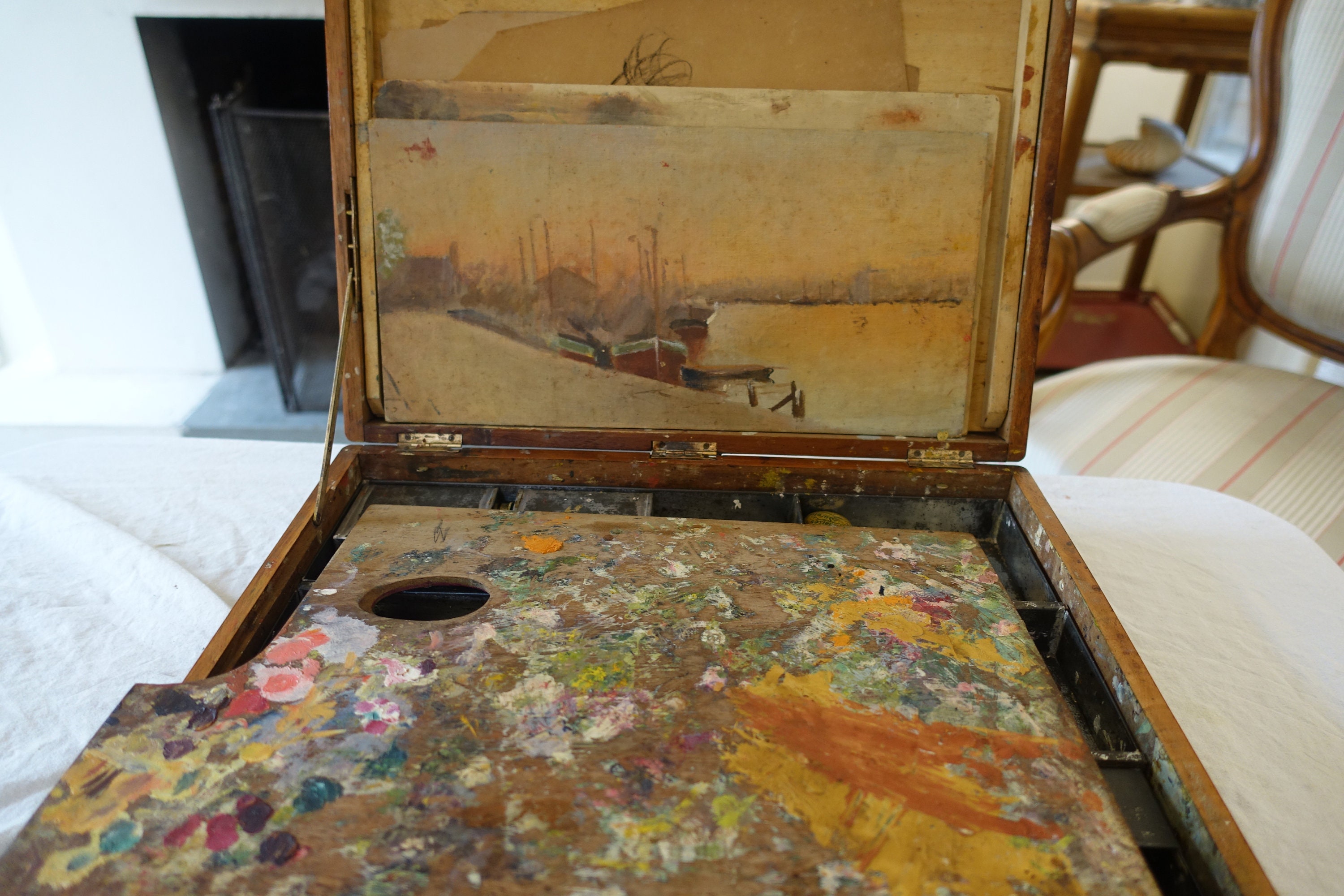 Briefcase Box Old Painter's Box Antic Painter Box - Etsy