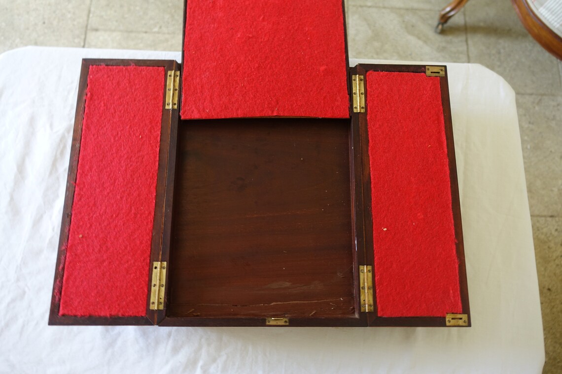 Rare Antique Two-tone Mahogany Drawing Easel - Etsy