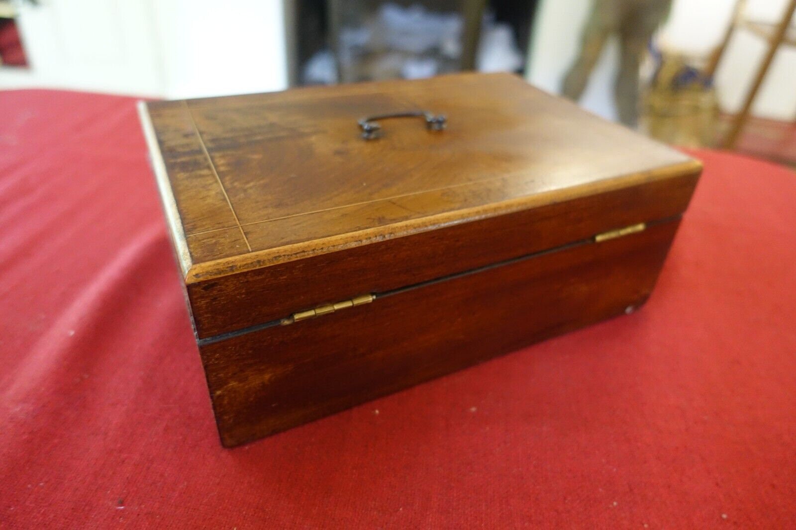 19th Century Sewing/jewelry Box - Etsy