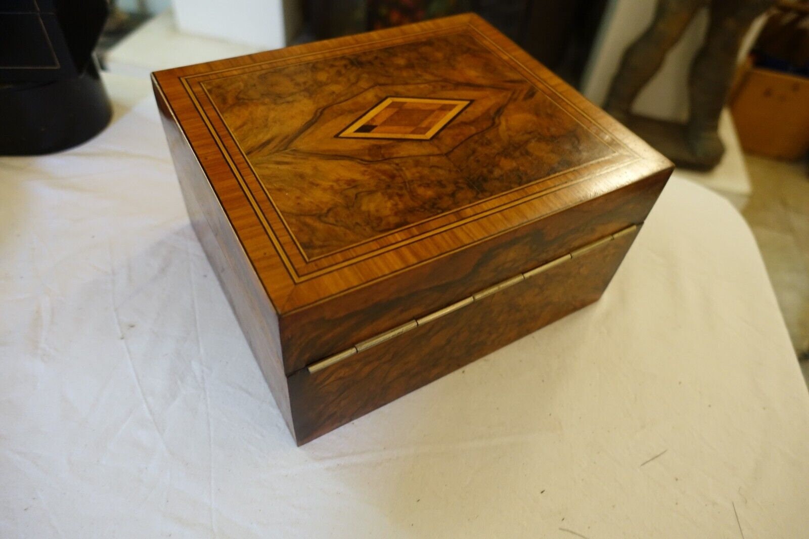 BOX BOX Art Deco Jewelry Box 1930 Marquetry - Etsy