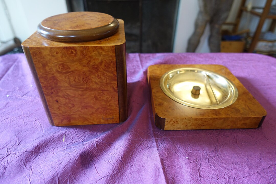 Tabacco Box Design Savinelli Italy - Etsy