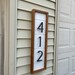 Custom Large Wooden Address Sign - Etsy