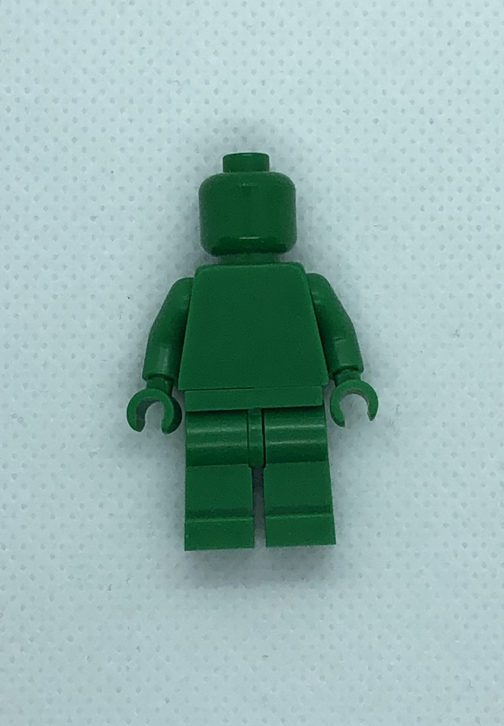Minifigura monocroma lego verde | Etsy