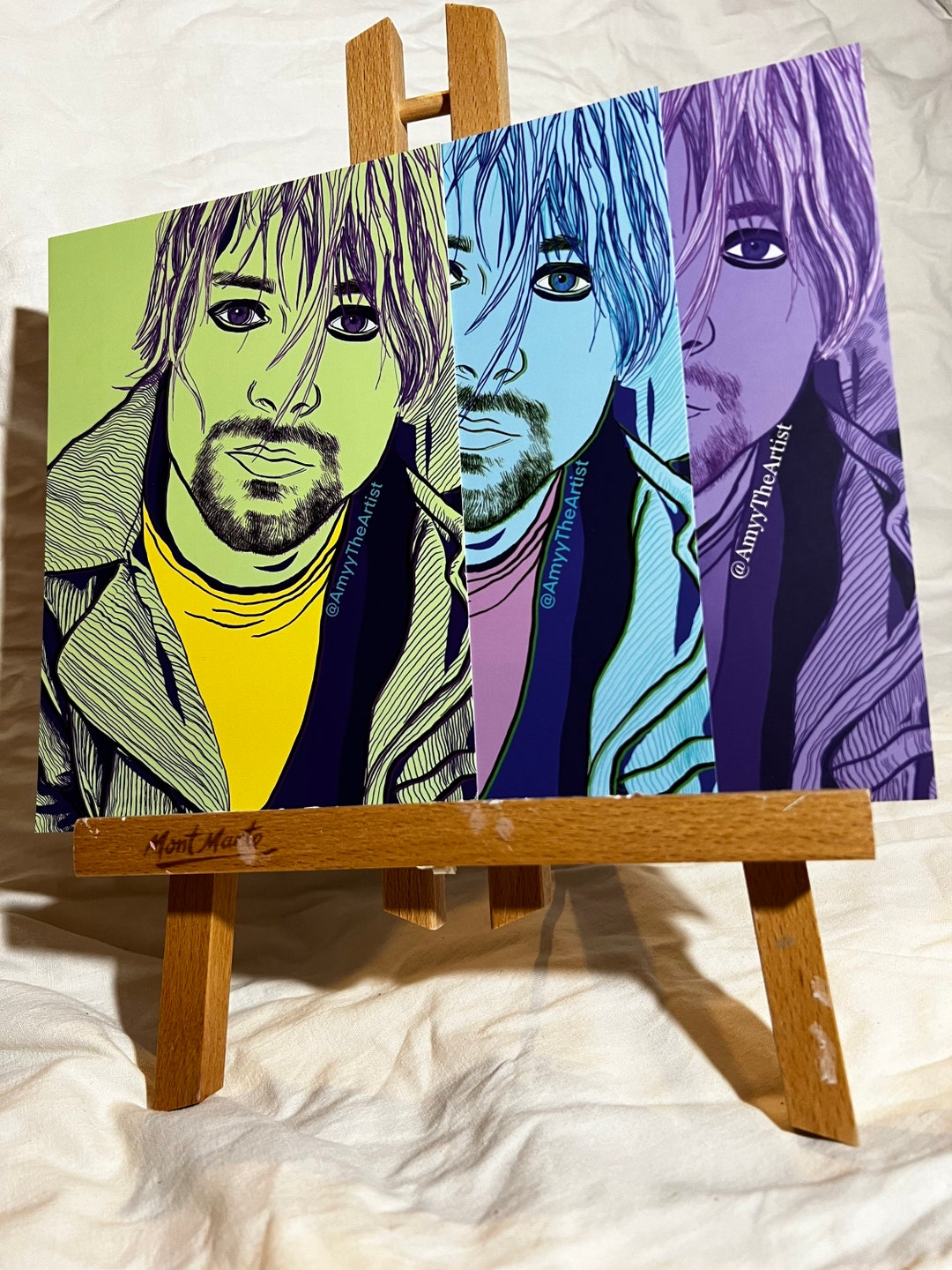 Kurt Cobain Postcard Bundle - Etsy