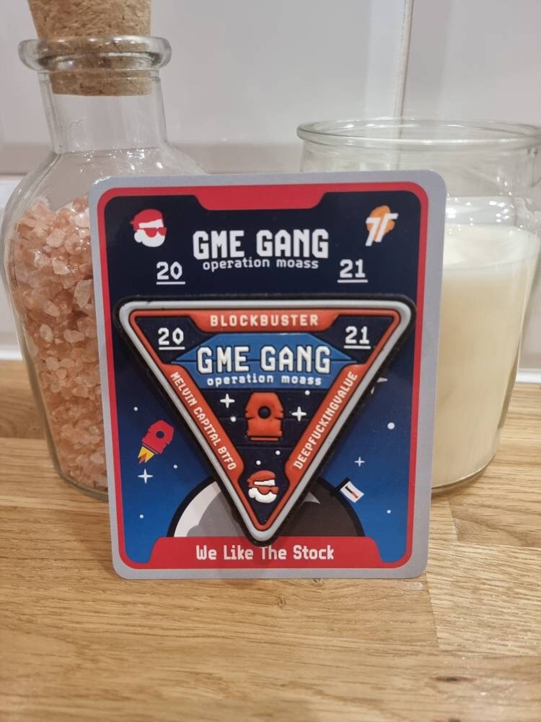 Gamestop GME Moon Mission Wallsteetbets Commemorative Space Flight PVC ...